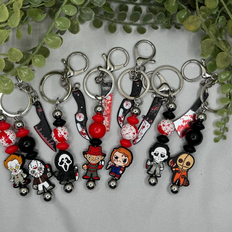 Beads Key Chain - Etsy