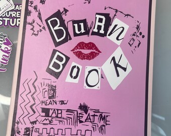 Burn Book Journal - Etsy
