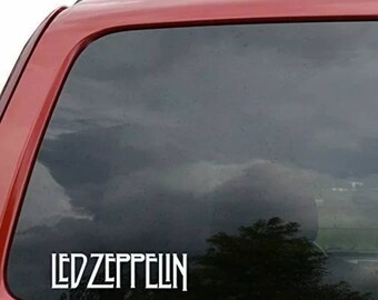 Led Zeppelin Vinyl Decal - Etsy