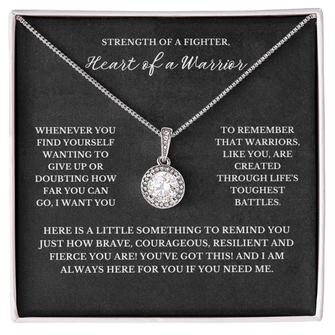 Warrior Gift for Her, Strong Woman Necklace, Strength of a Fighter ...