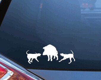 Hog Life Vinyl Decal Design B Sticker Hog Hunting Boar Pig - Etsy