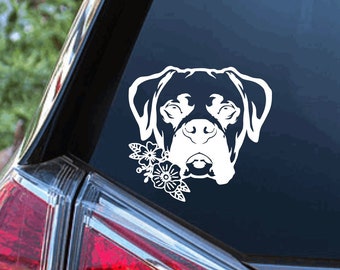 Boxer Decal - Etsy