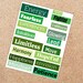 Vision Board Kit, Vision Board Printables, Printable Magazine Words ...
