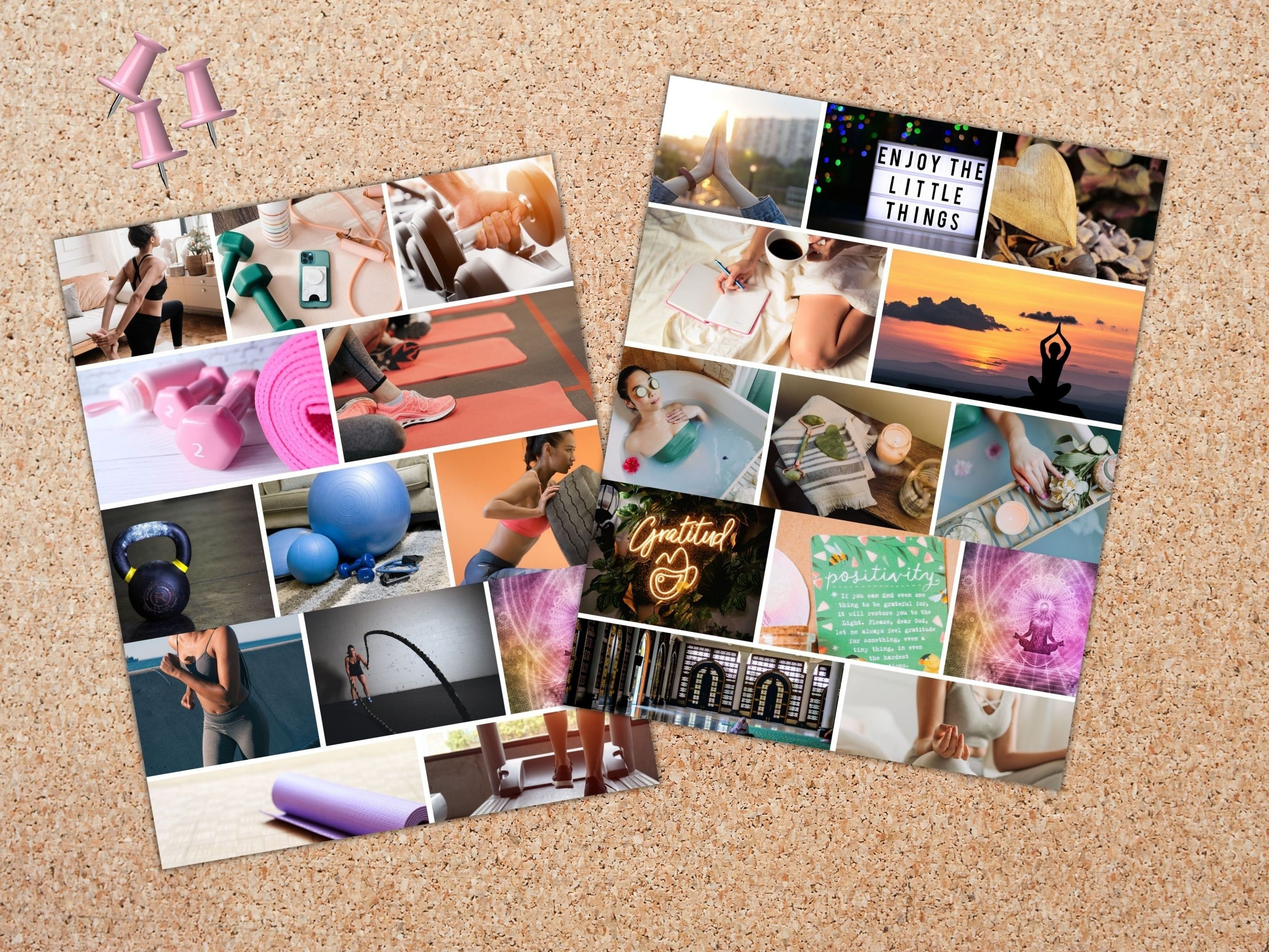Vision Board Kit, Vision Board Printables, Printable Magazine Words ...