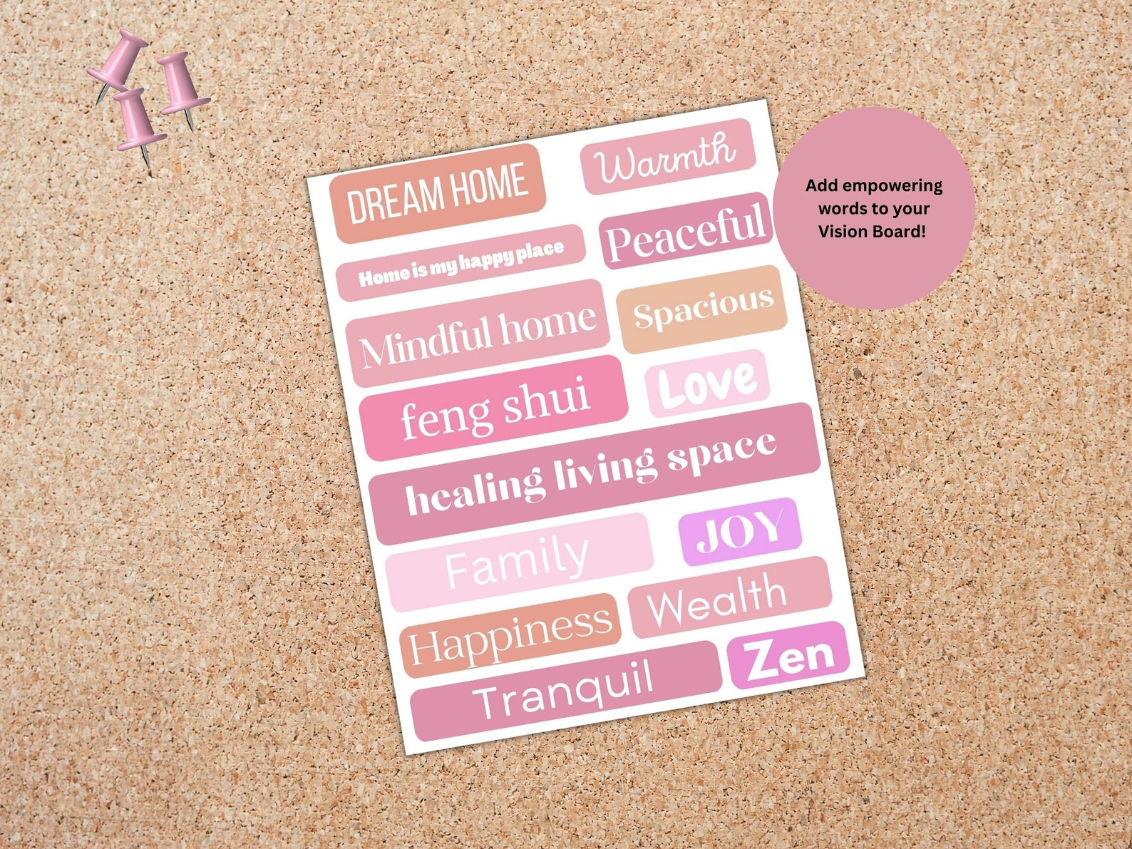 Vision Board Kit Vision Board Printables Printable Magazine - Etsy