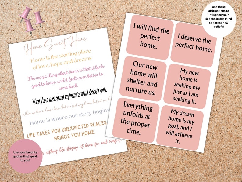 Vision Board Kit, Vision Board Printables, Printable Magazine Words ...