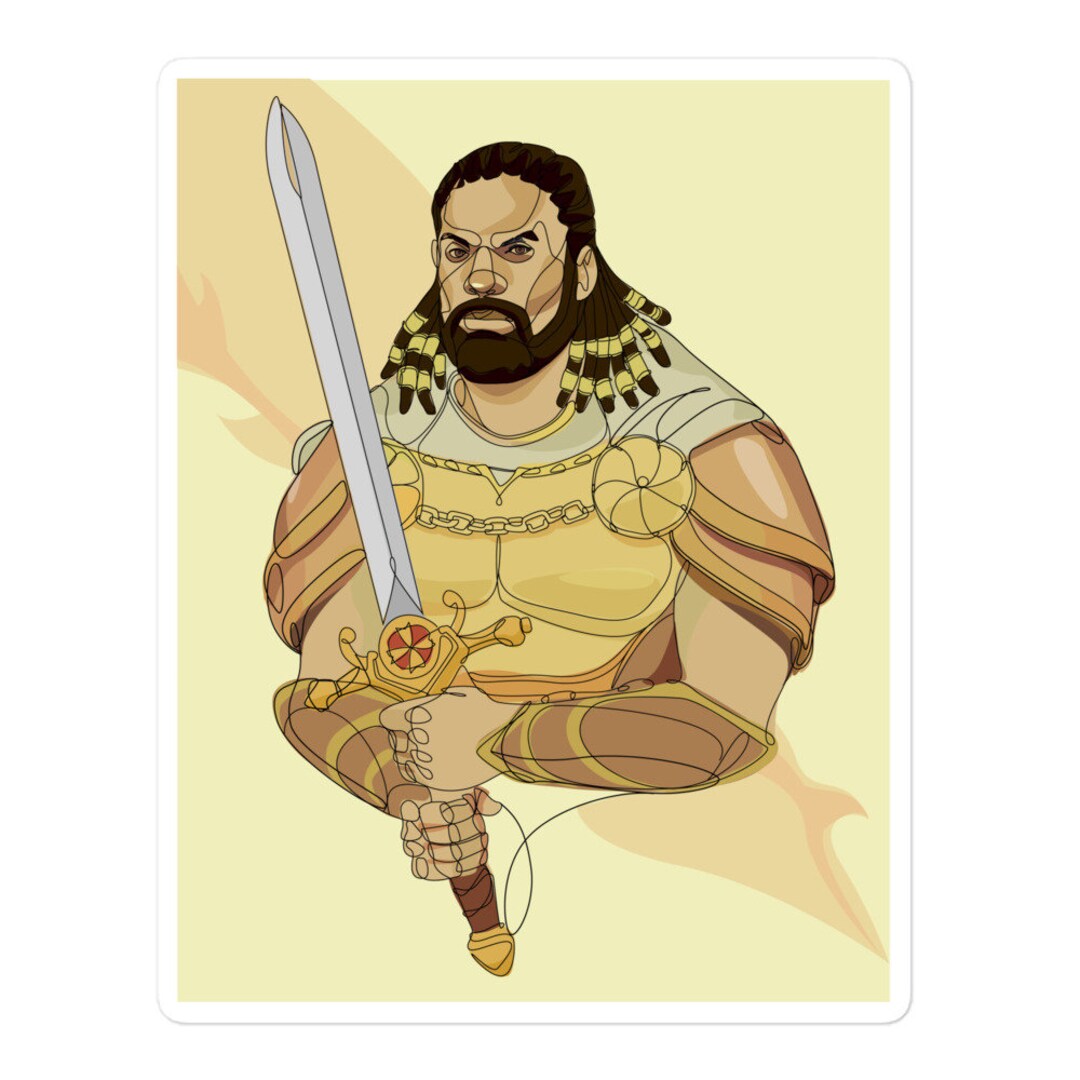Boltyn Line-art Sticker Flesh and Blood TCG - Etsy
