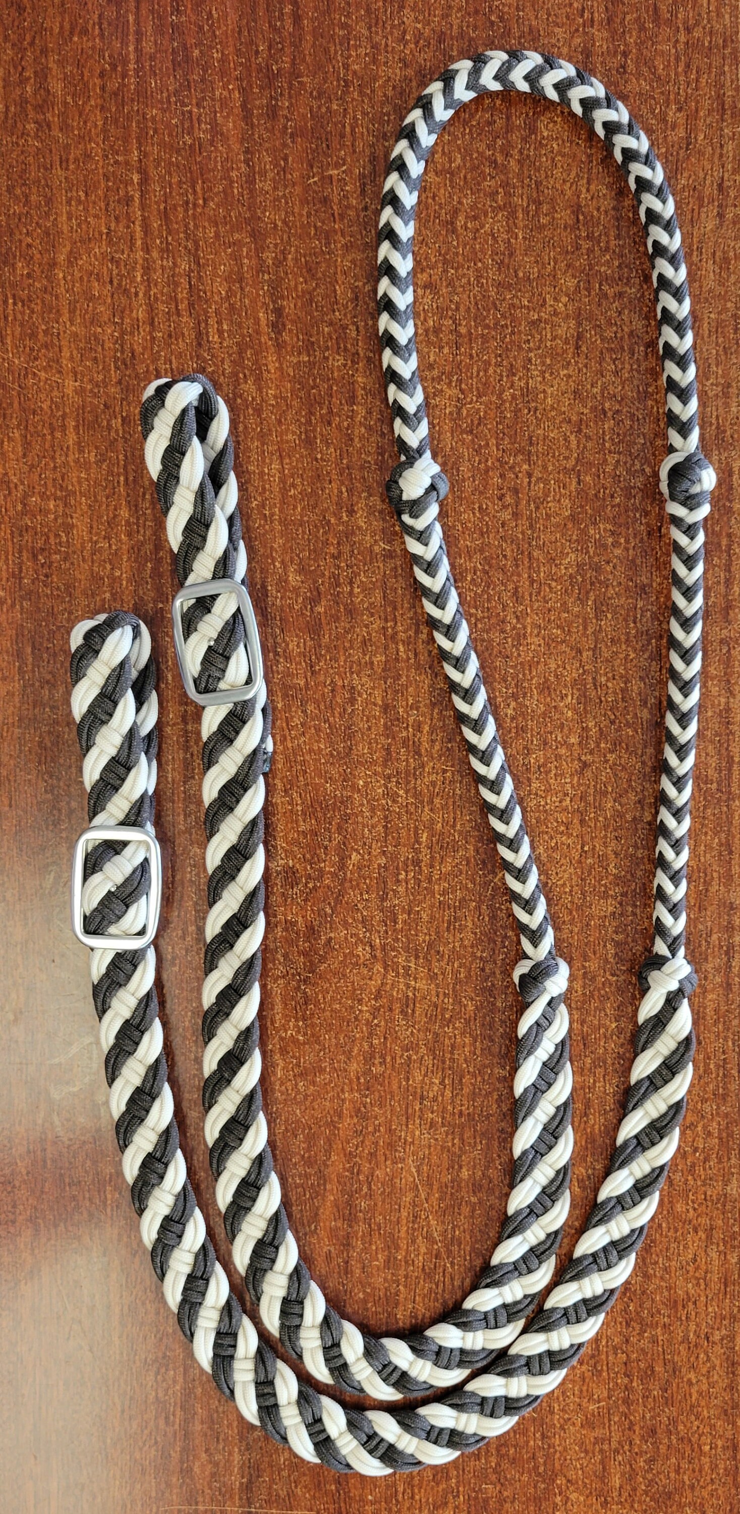 Reins Loop Reins Paracord Reins Braided Barrel Racing Trail Riding ...