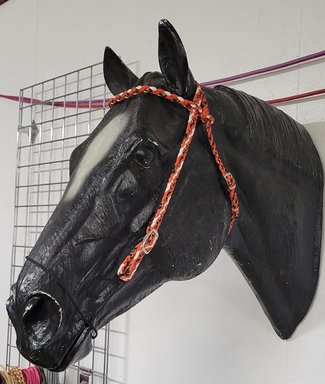 Headstall Rope Headstall Braided Bridle Paracord Headstall Bridle - Etsy