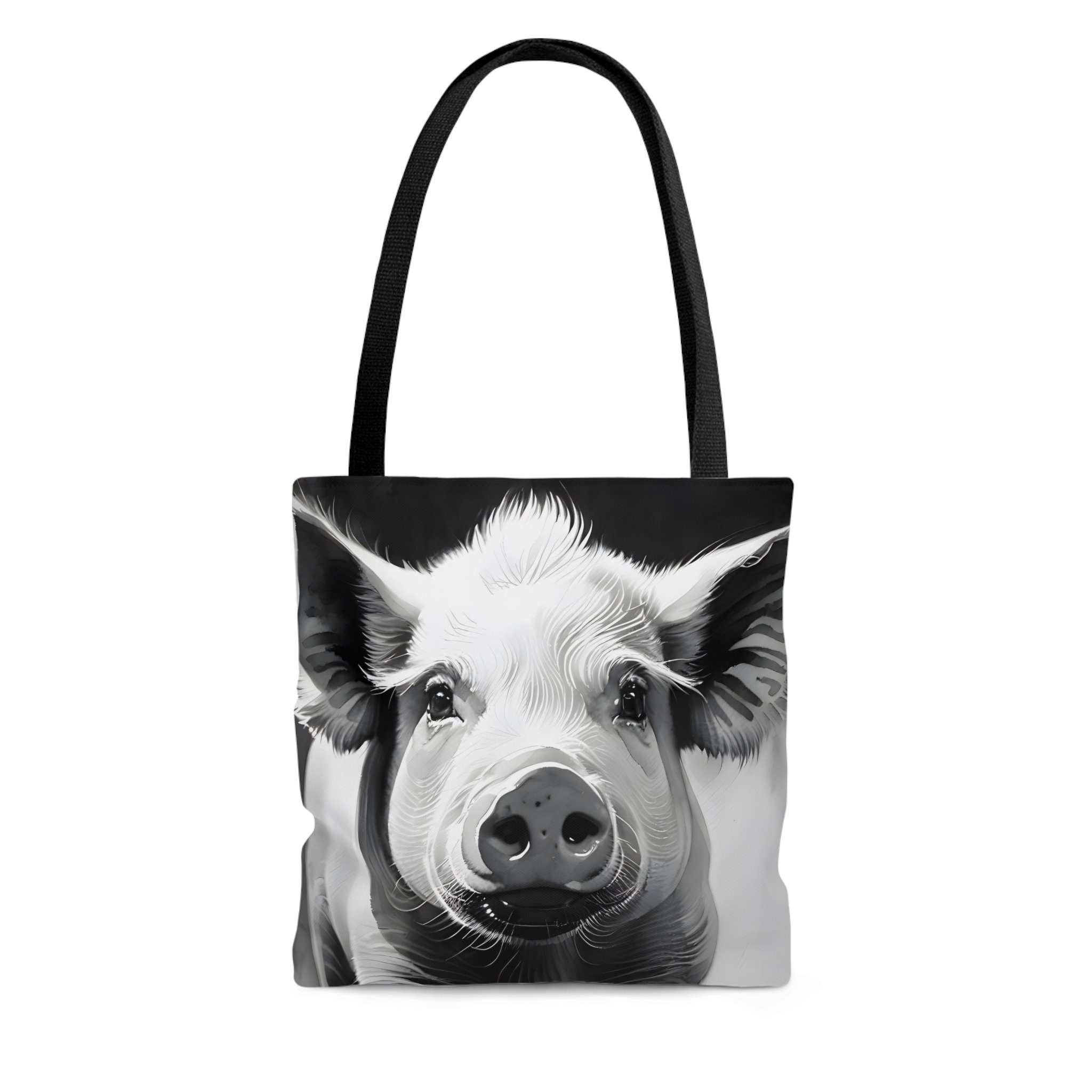 Pig Tote Bag Beautiful Gift Bag Bag for Women or Men Pig - Etsy