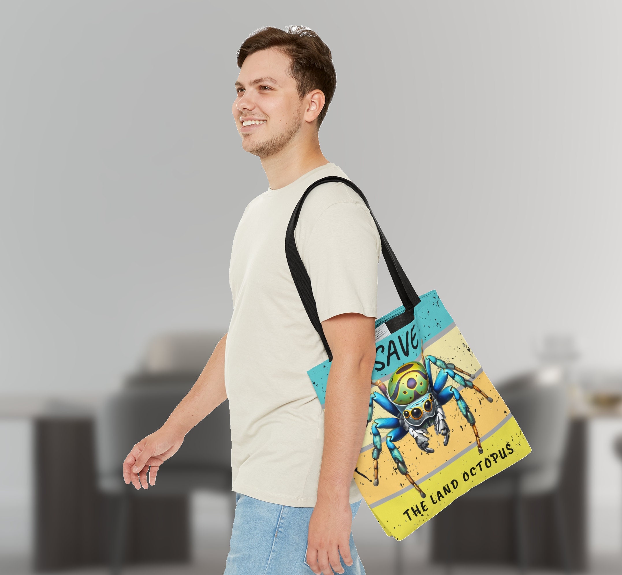 Spider Bag for Mom Tote Bag Gift for Spider Lover Funny Tote - Etsy