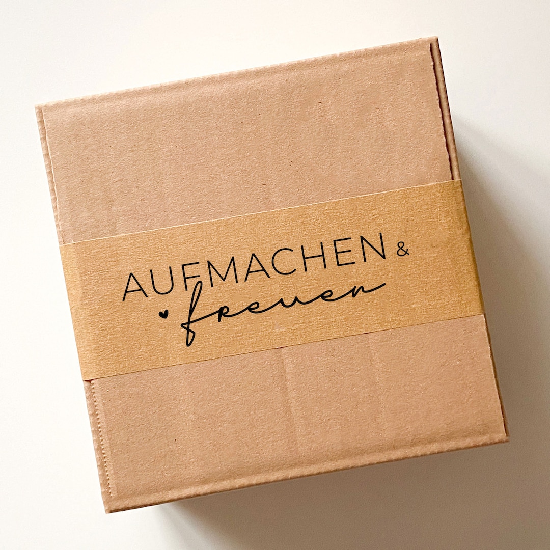 Recyclebares Papierklebeband Aufmachen & Freuen - Etsy.de