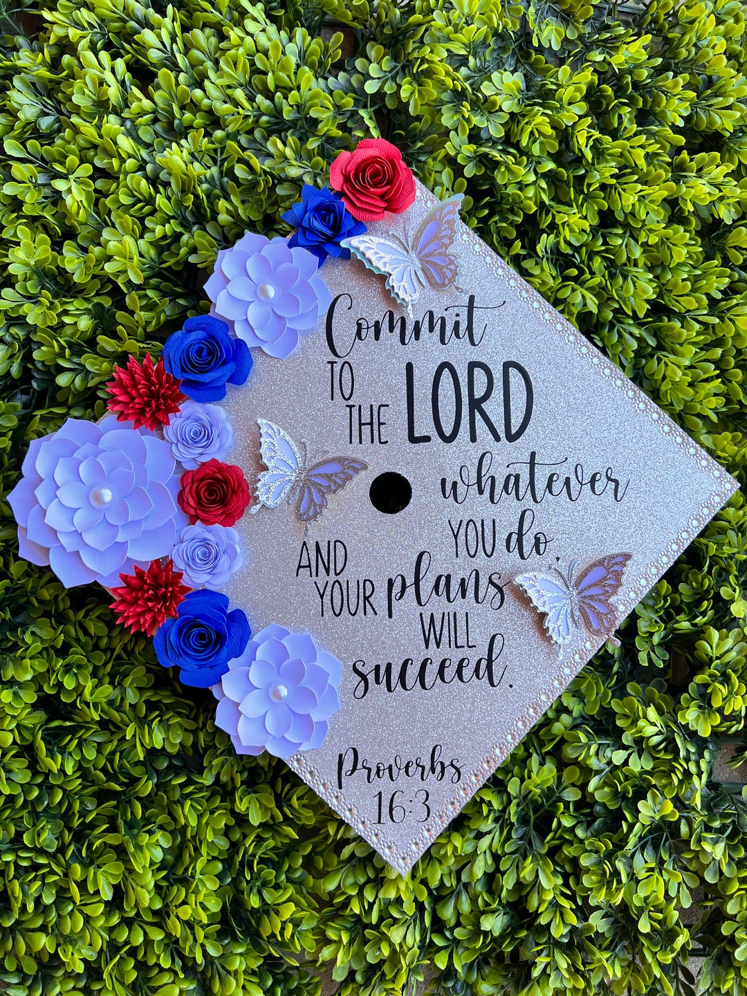 Custom Graduation Cap Topper | Graduation Topper | Custom Topper ...