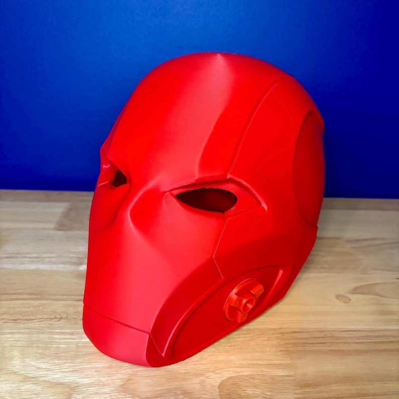 Titans Red Hood Helmet - 3D Printed Kit - Etsy