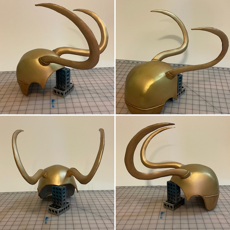 Classic Loki Cosplay Helmet and Belt Patterns/templates - Etsy