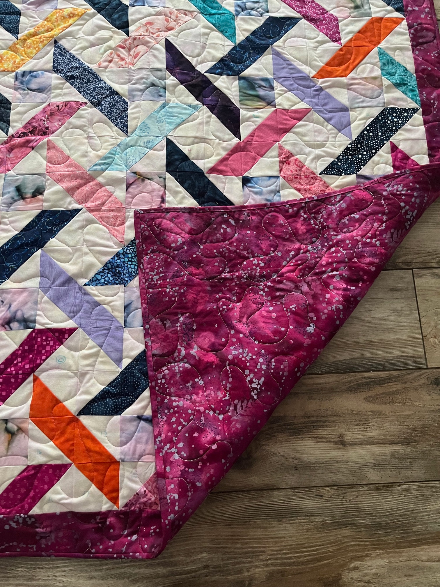 Tessellating Stars Quilt Pattern