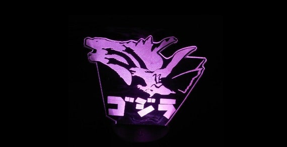 Godzilla King of Monsters Movie Custom Laser Engraved 3D - Etsy