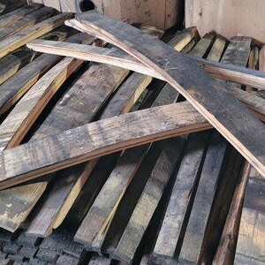 Authentic Whiskey Barrel Staves, Bourbon Barrel Staves, Barrel Parts ...