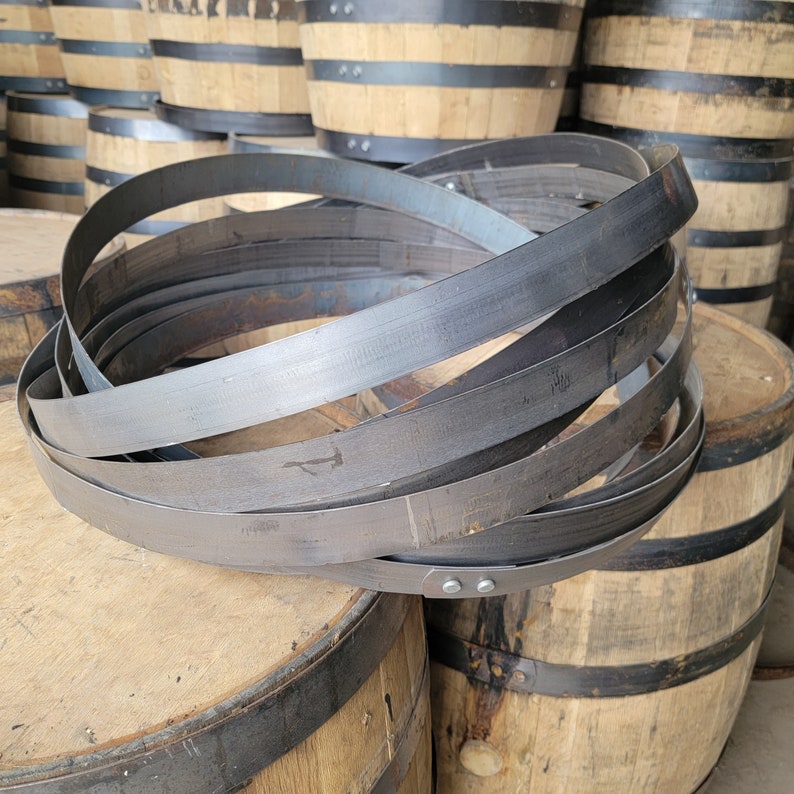 CLEAN Whiskey Barrel Hoops Barrel Bands Barrel Rings - Etsy