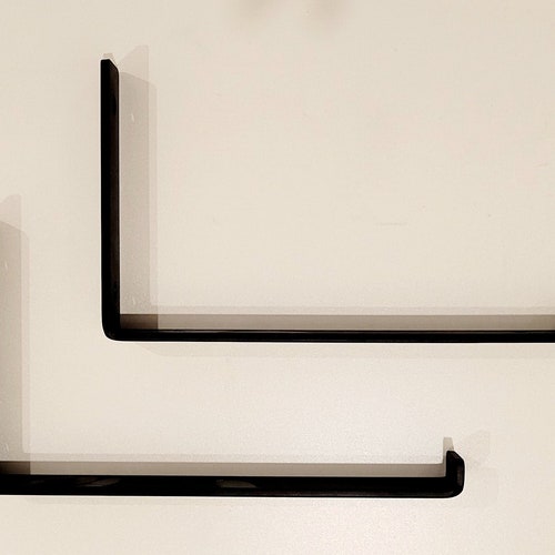 8 Floating Shelf Brackets 4-pack Modern Minimalistic - Etsy