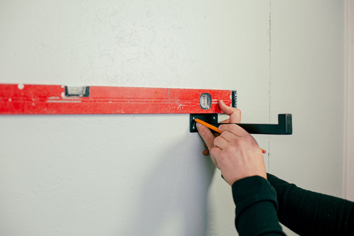 8 Floating Shelf Brackets 4-pack Modern Minimalistic - Etsy