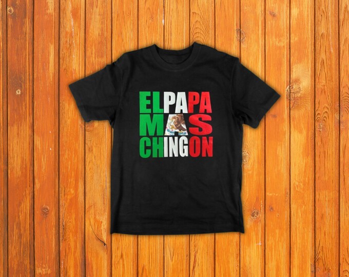 El Papa Mas Chingon Mexican Coat of Arms Mexican Escudo | Etsy
