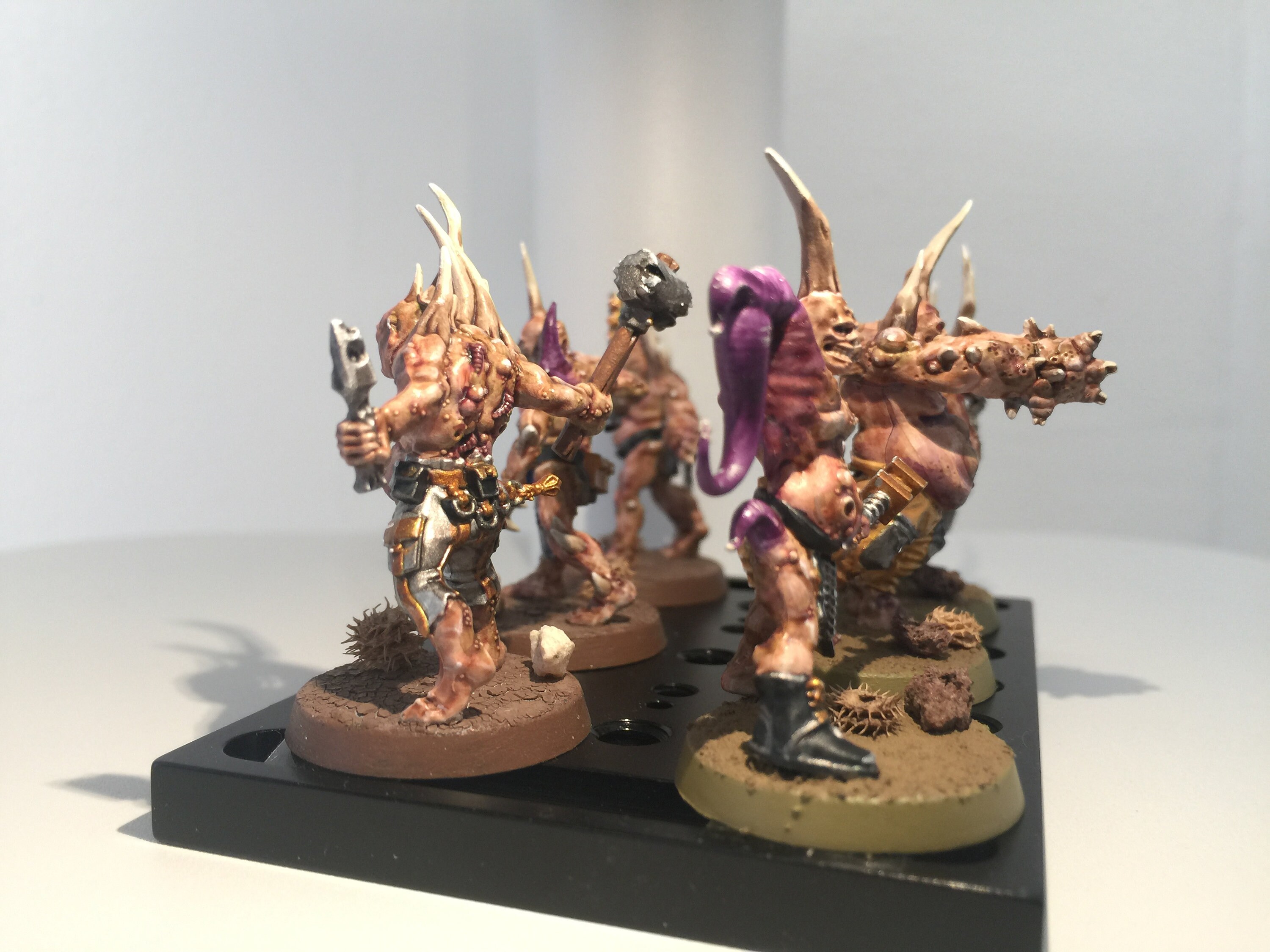 WARHAMMER 40,000 Death Guard Poxwalkers, Hand Painted 6 Figurines - Etsy