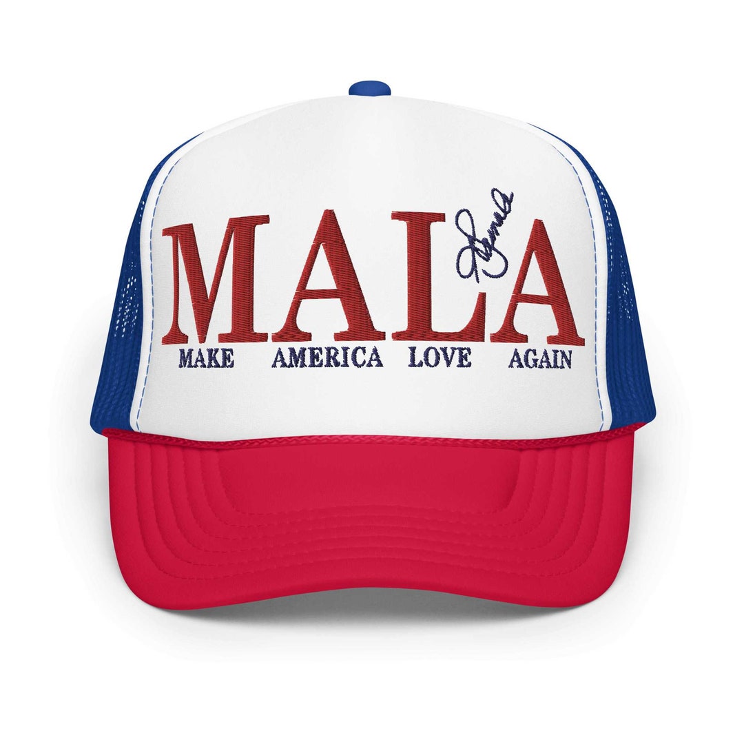 MALA - Kamala Harris - Red/white/blue Trucker - Etsy