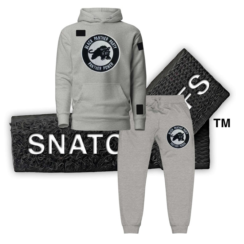 Panther Power Logo Suit - Grey - Etsy