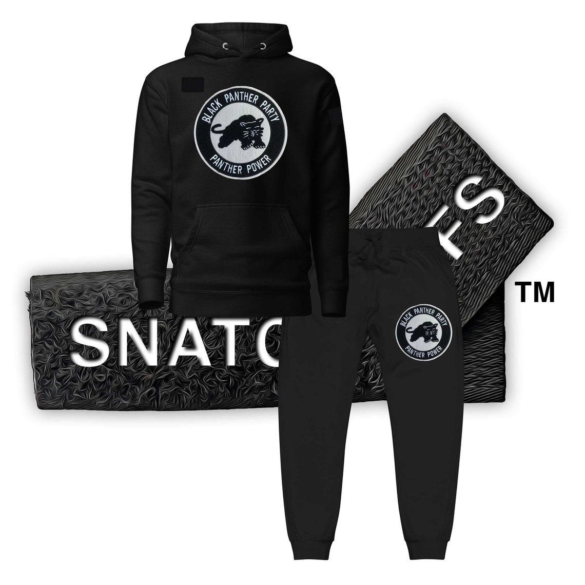 Panther Power Logo Suit - Black - Etsy