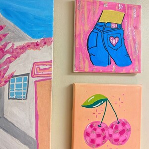 Custom Sorority Preppy Artwork - Etsy