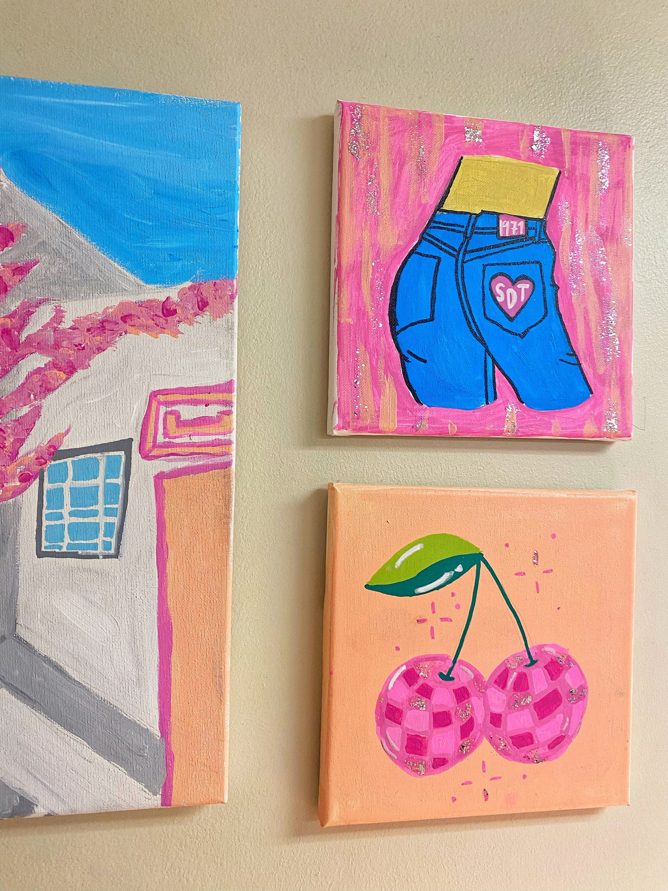 Custom Sorority Preppy Artwork - Etsy