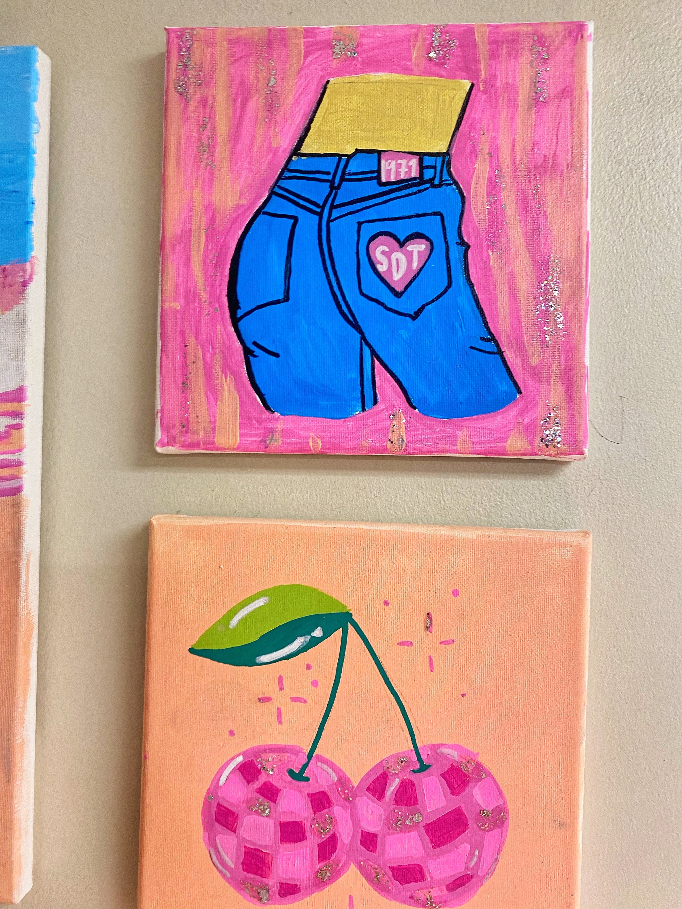 Custom Sorority Preppy Artwork - Etsy