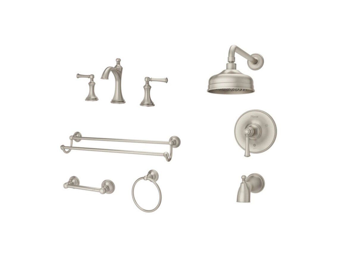 Bathroom Finishes and Fixtures - Classic Elegance - Marble Look ...