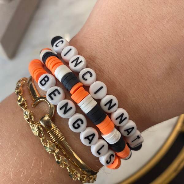Bengals Bracelet - Etsy