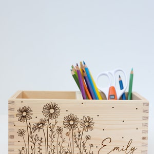 Stiftehalter Schreibtisch Organizer Stiftebox - verschiedene Varianten personalisiert ...