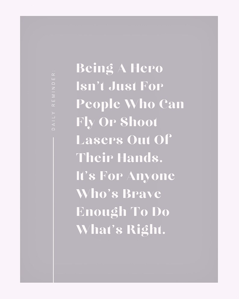 Marvel Hawkeye Wall Art, Kate Bishop Quote, Inspirational Superhero ...