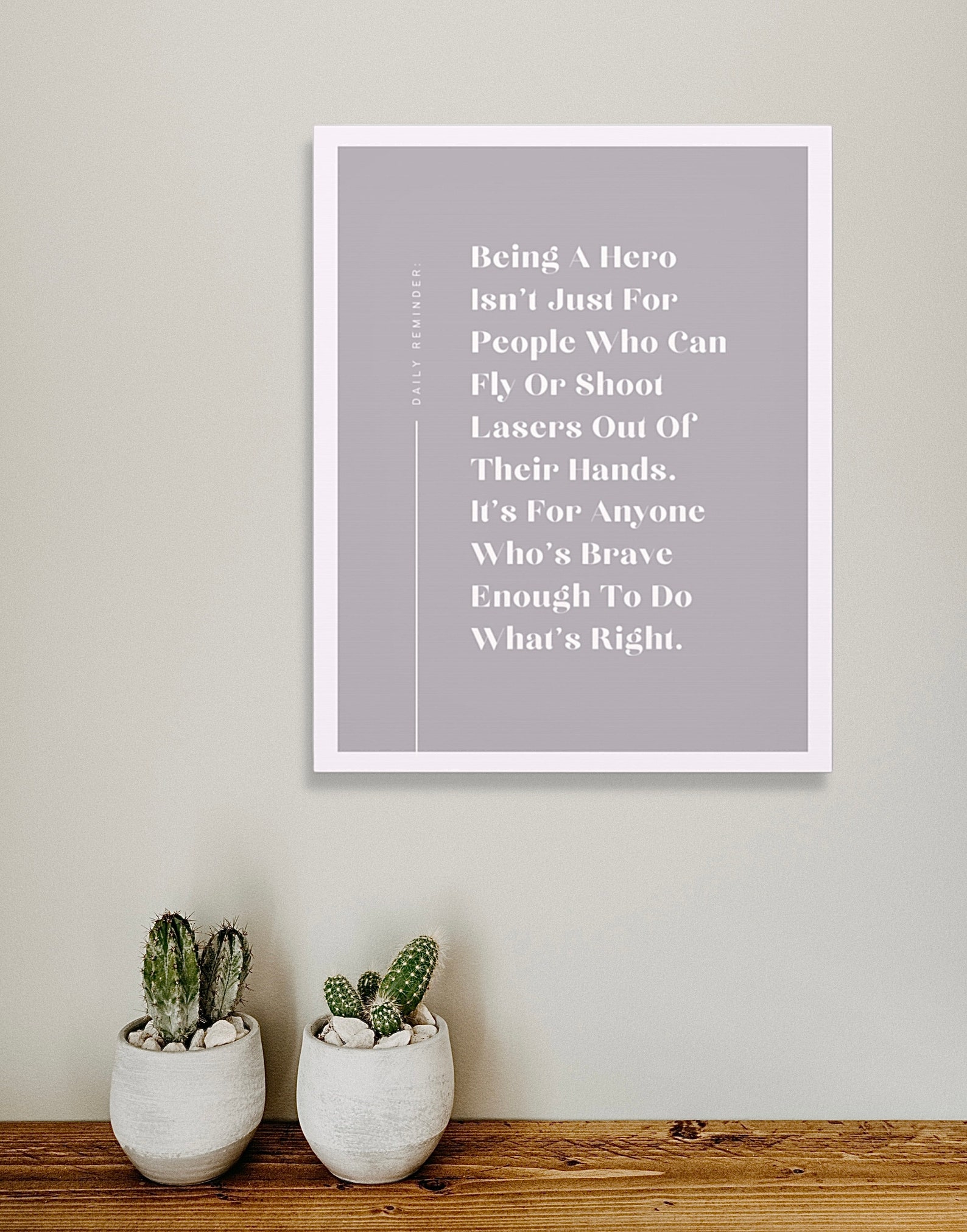 Marvel Hawkeye Wall Art, Kate Bishop Quote, Inspirational Superhero ...