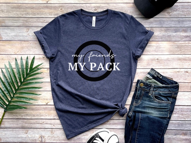 Teen Wolf T-shirt my Friends My Pack Tee Scott Mccall - Etsy