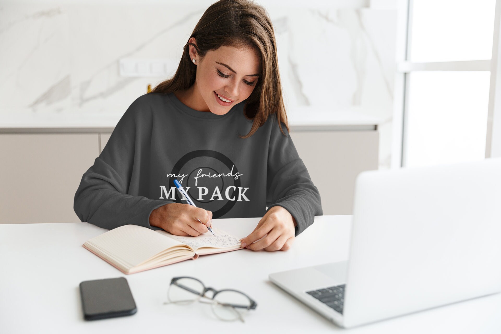 Teen Wolf Sweatshirt, “my Friends My Pack” Sweatshirt, Scott Mccall ...