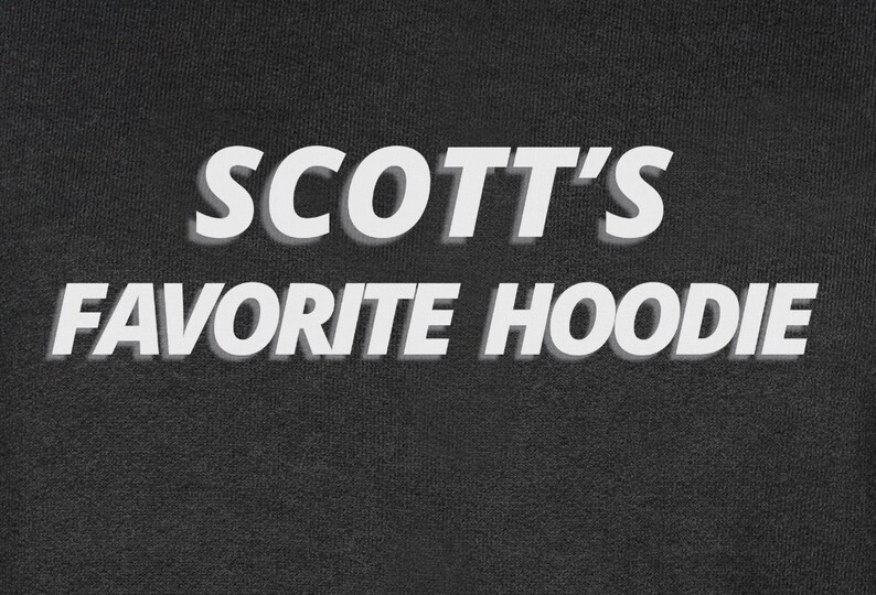 Scotts Favorite Hoodie, Teen Wolf Inspired Hoodie, Scott Mccall, Teen ...