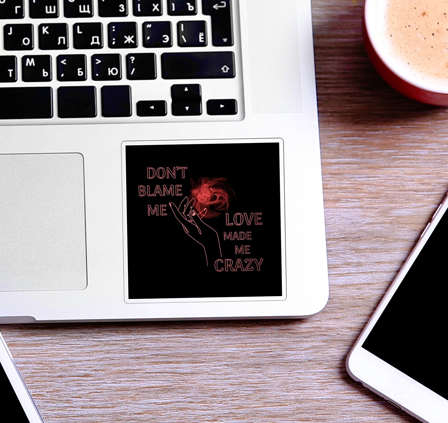 Wanda Maximoff Sticker, “don’t Blame Me, Love Made Me Crazy” Taylor ...