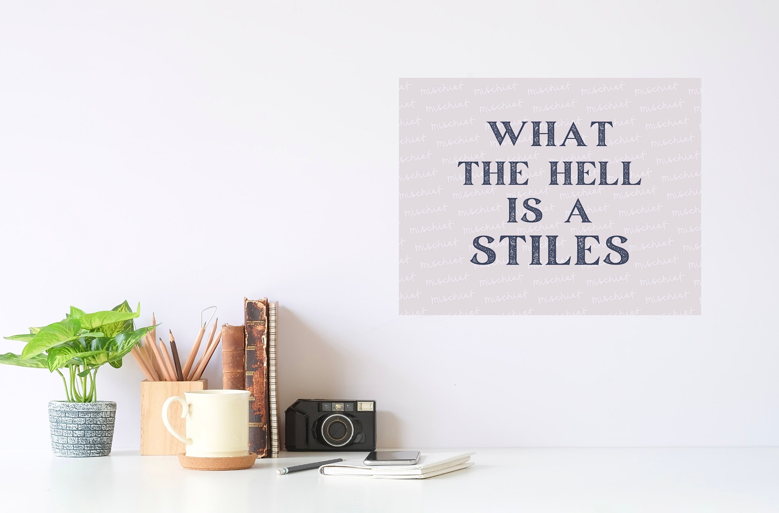 Teen Wolf Poster, What the Hell is A Stiles Quote, Stiles Stilinski ...