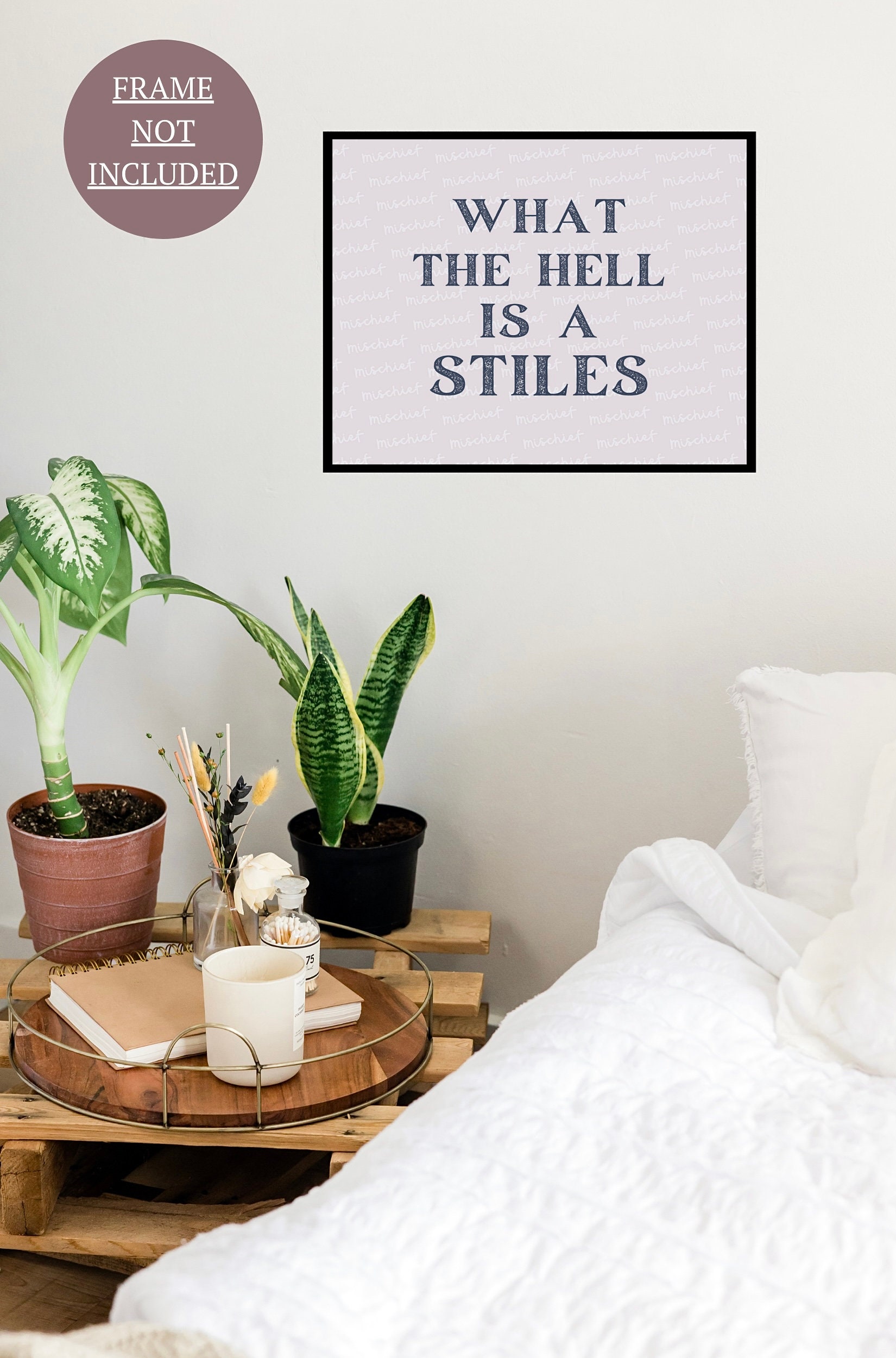 Teen Wolf Poster What the Hell is A Stiles Quote Stiles - Etsy