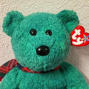 RARE Retired Ty Beanie Buddy “wallace” PE Pellets 100% Tylon 2000 ...