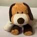 TY Pluffies Whiffer the Dog Beagle Beanie Baby 2002 Brown White Tan 12 ...