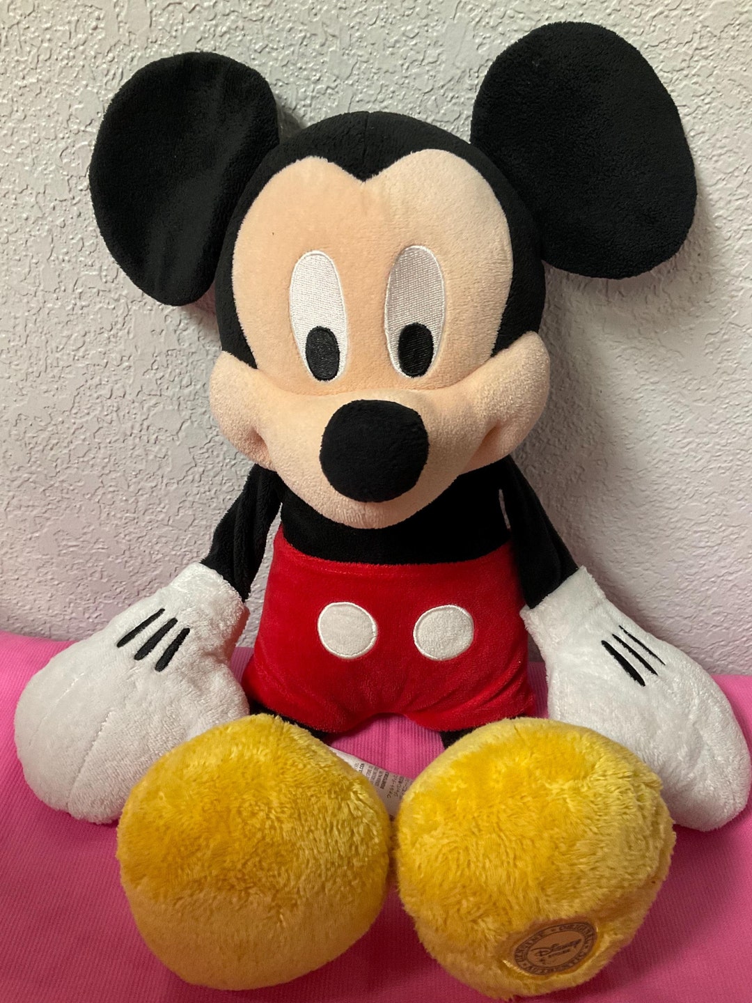 Disneys Mickey Mouse Plush Toys Stuffed Animals Nostalgic Toys Disney ...