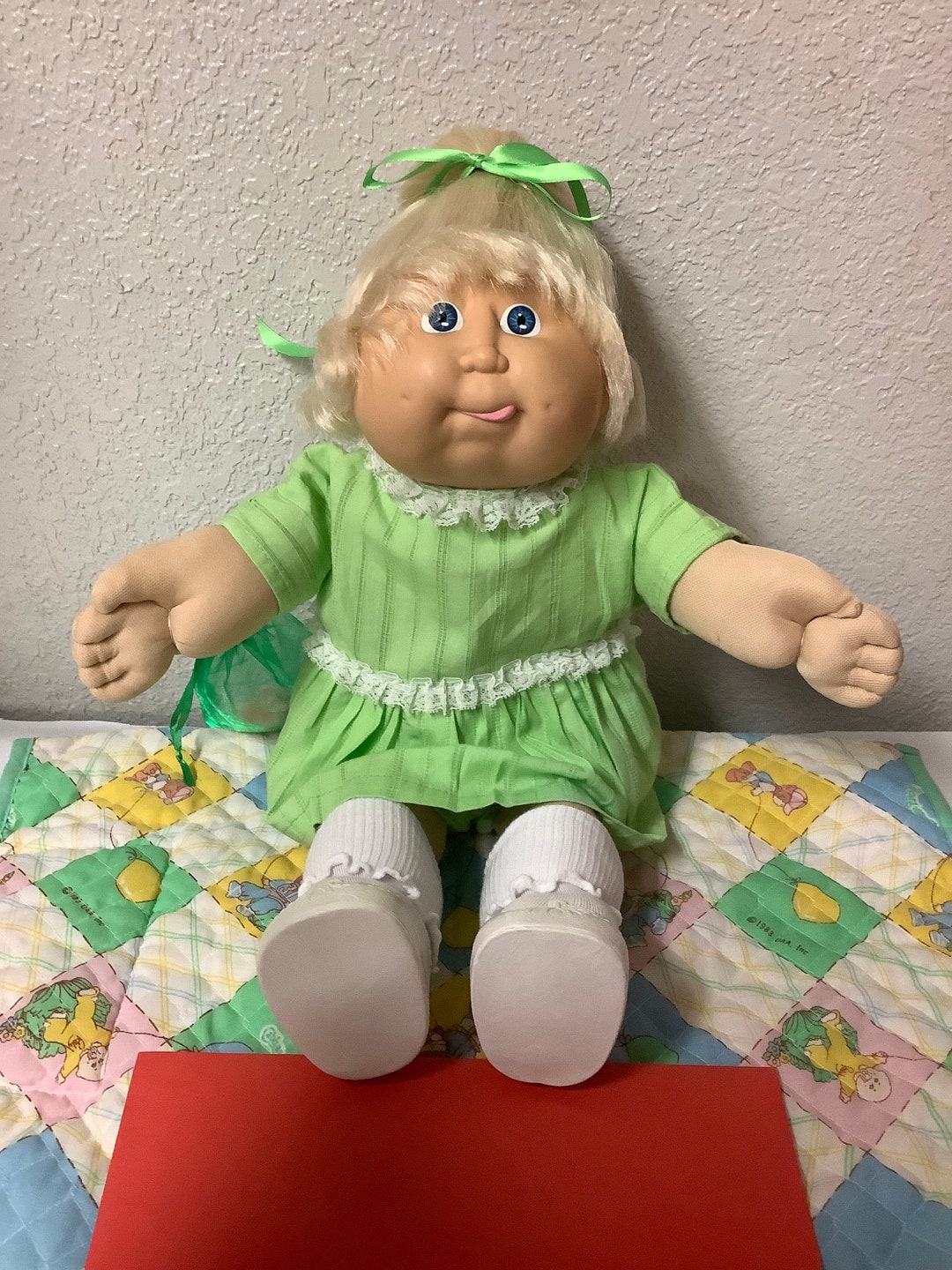 Vintage Cabbage Patch Kid Cornsilk Pony Blue Eyes Head Mold - Etsy