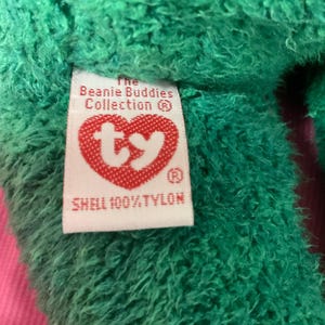 RARE Retired Ty Beanie Buddy “wallace” PE Pellets 100% Tylon 2000 ...