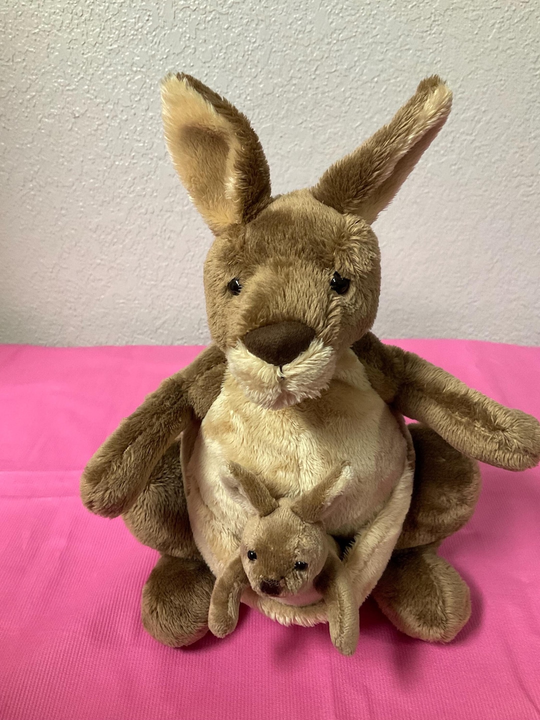 GUND Jirra Kangaroo Plush With Baby Removable Joey Plush Stuffed Animals Plush Toys Gifts for ...